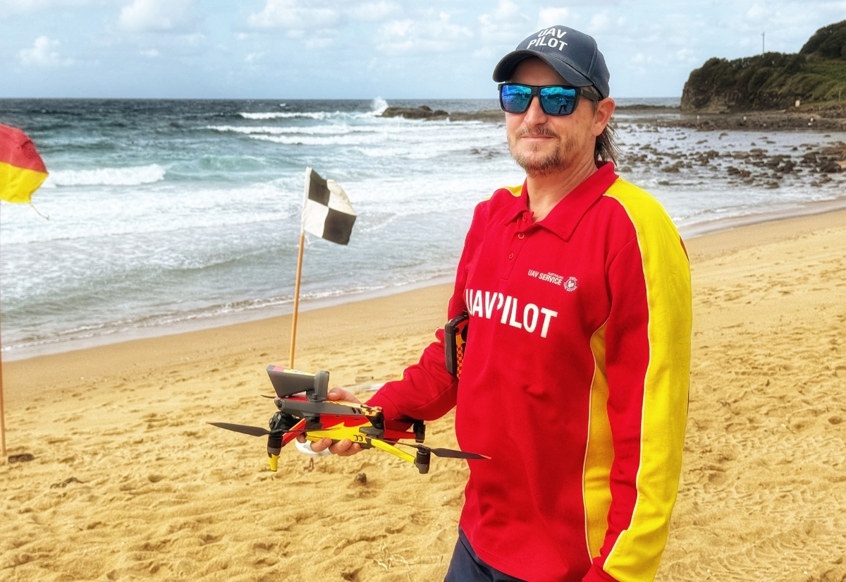 Technology meets teamwork - How real-time drone footage helped save a life at Werri Beach